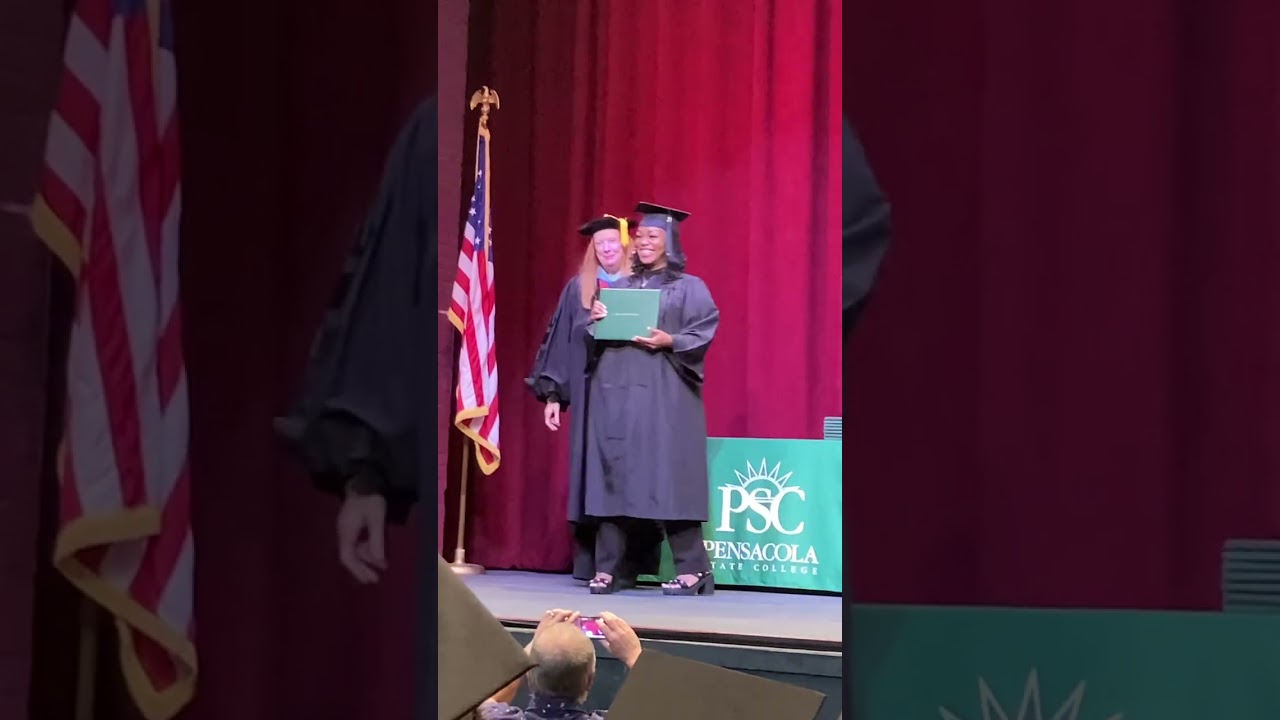 Sean Gillette graduates from Pensacola State College Adult High - YouTube