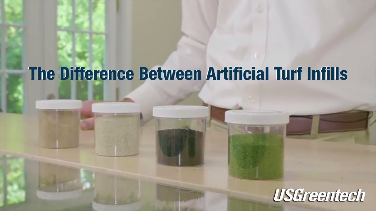 What are different types of Artificial Turf Infill - YouTube