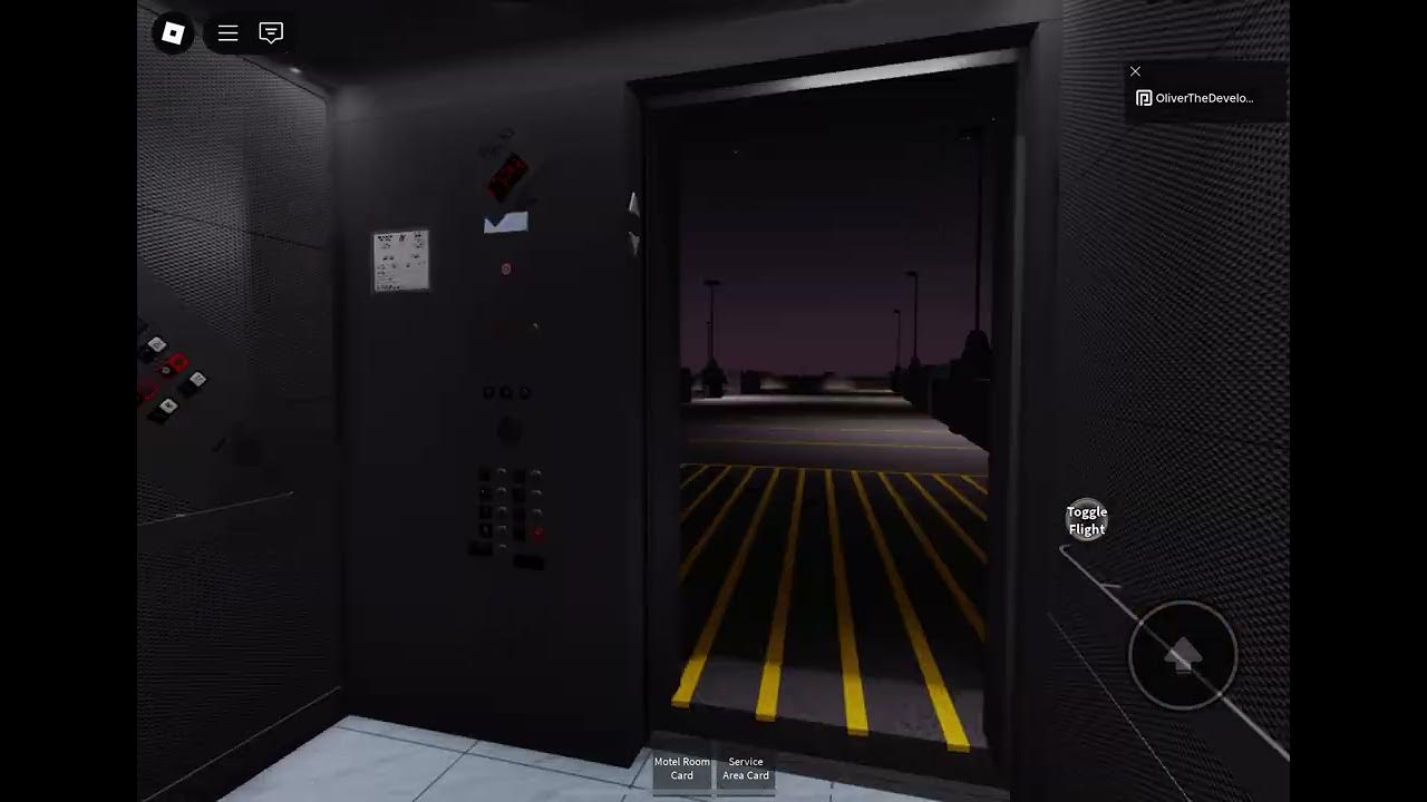 Late April Fools Cursed Generic/MEI Hydraulic Elevator At Round Square ...