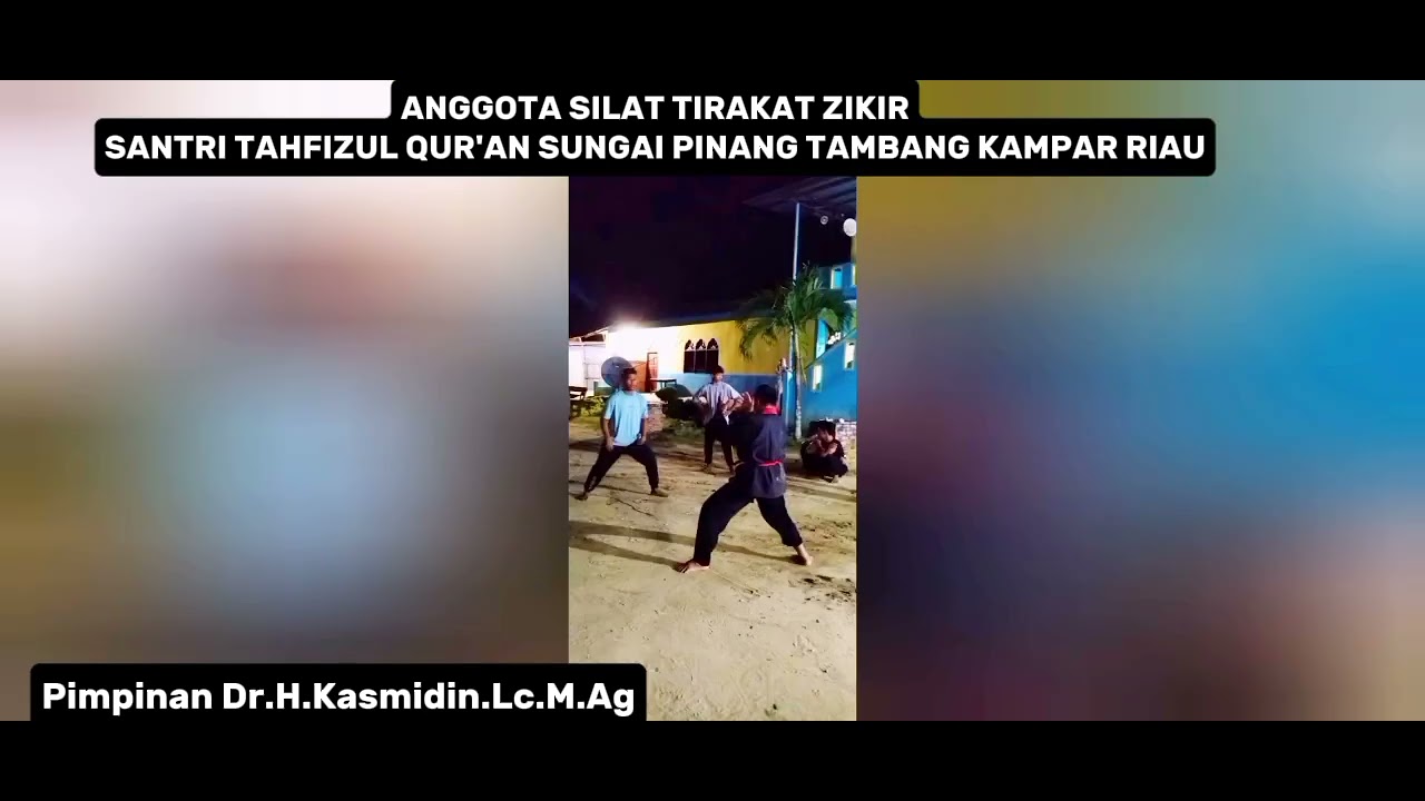 Silat Tirakat Zikir Santri Tahfizul Qur'an.Dr.H.Kasmidin.Lc.MA - YouTube