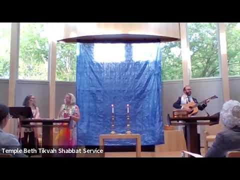 Temple Beth Tikvah, Madison CT Shabbat Service May 12, 2023 - YouTube