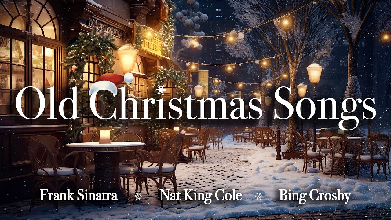 Old Classic Christmas Songs & Winter Ambiance🎄 Frank Sinatra, Nat King ...