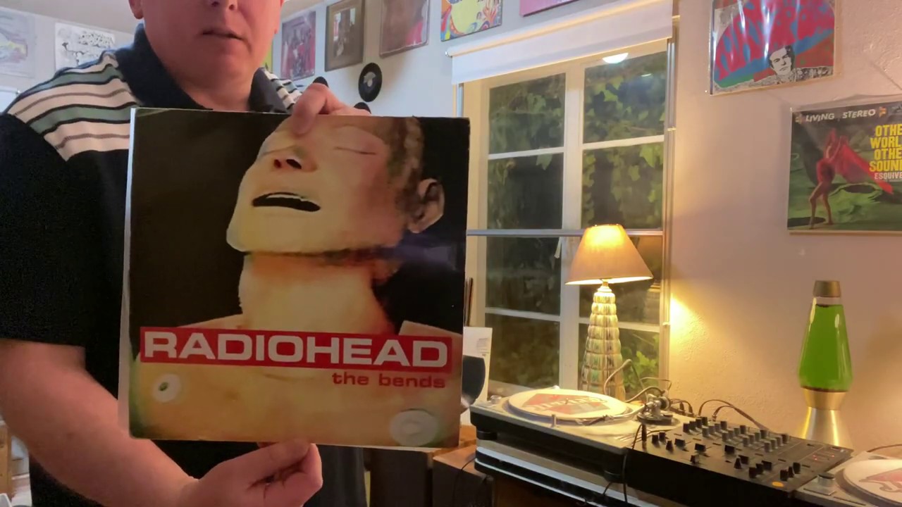 Rare vinyl LP find! Radiohead "The Bends" actual 1st press. Also new ...
