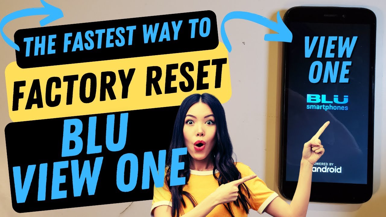 BLU View One Factory Reset Hard Reset - BLU View 1 - YouTube