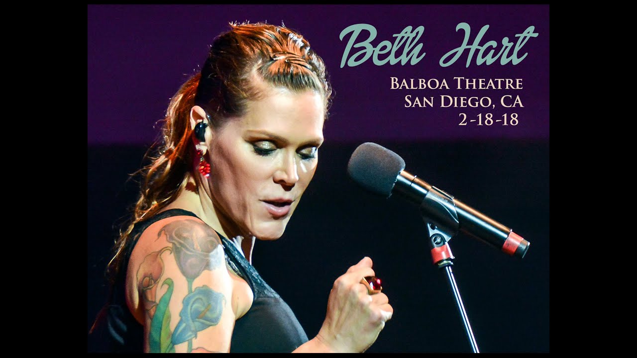 Beth Hart - Live at the Balboa Theater - San Diego - Feb. 18, 2018 ...