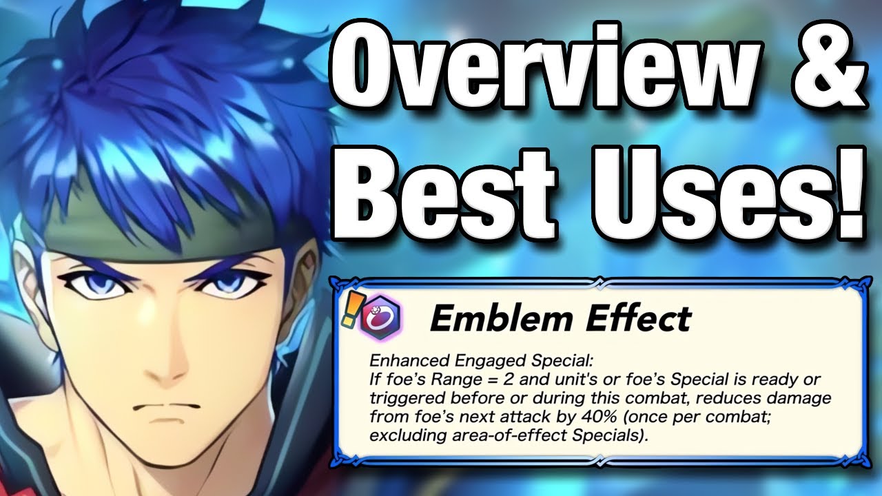 The Emblem Ike and Emblem Effect Overview & Guide! - YouTube