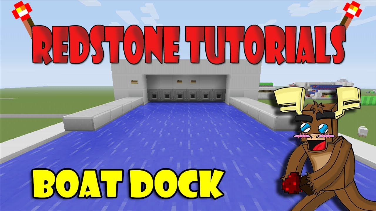 Boat Dock "Tutorial" (Minecraft Xbox/Ps3) - YouTube