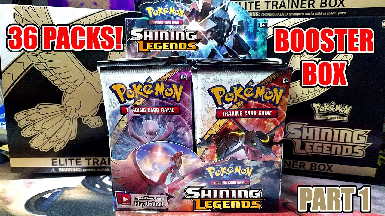 THE BEST SHINING LEGENDS BOOSTER BOX OPENING PART 1 - CRAZY ULTRA RARE ...