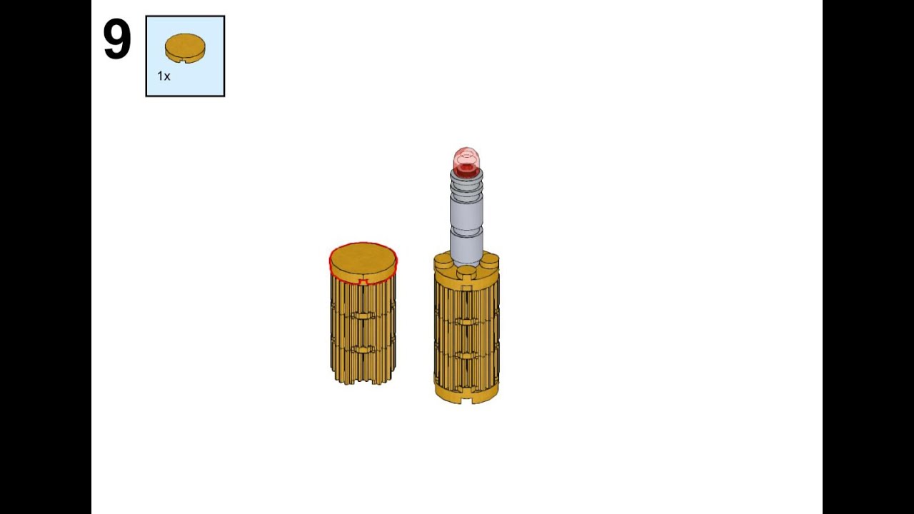 Lego Sonic Lipstick MOC - YouTube