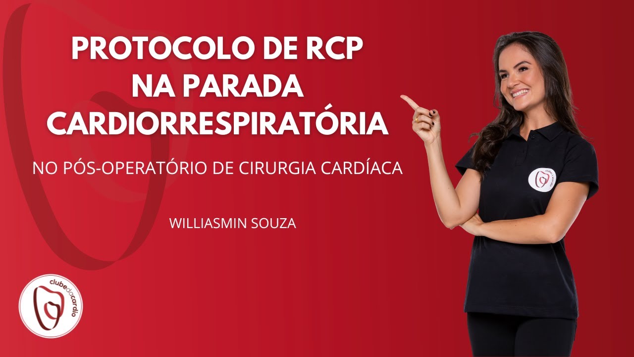 PROTOCOLO DE RCP NO PÓS-OPERATÓRIO DE CIRURGIA CARDÍACA - YouTube