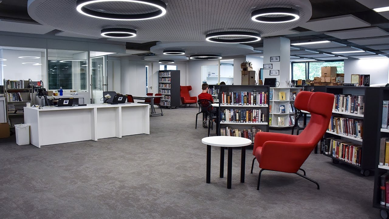 ISB Libraries renovation - YouTube