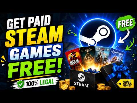 🔥 How to Get PAID Steam Games for FREE (100% Legal) | 2026 Guide