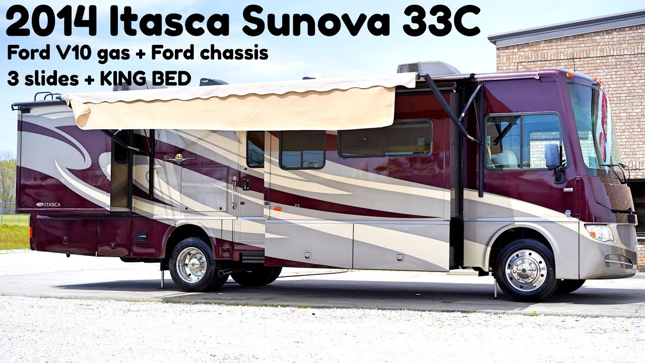 2014 Itasca Sunova 33C A Class Ford V10 Gas Motorhome from Porter’s RV ...