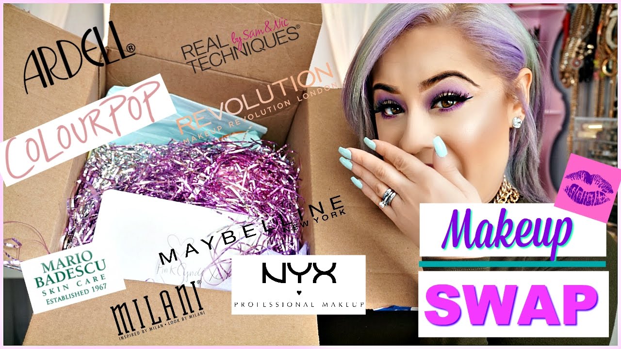 Makeup Swap w/ LisaBMakeup | 2017 | Pinkcyndixo - YouTube