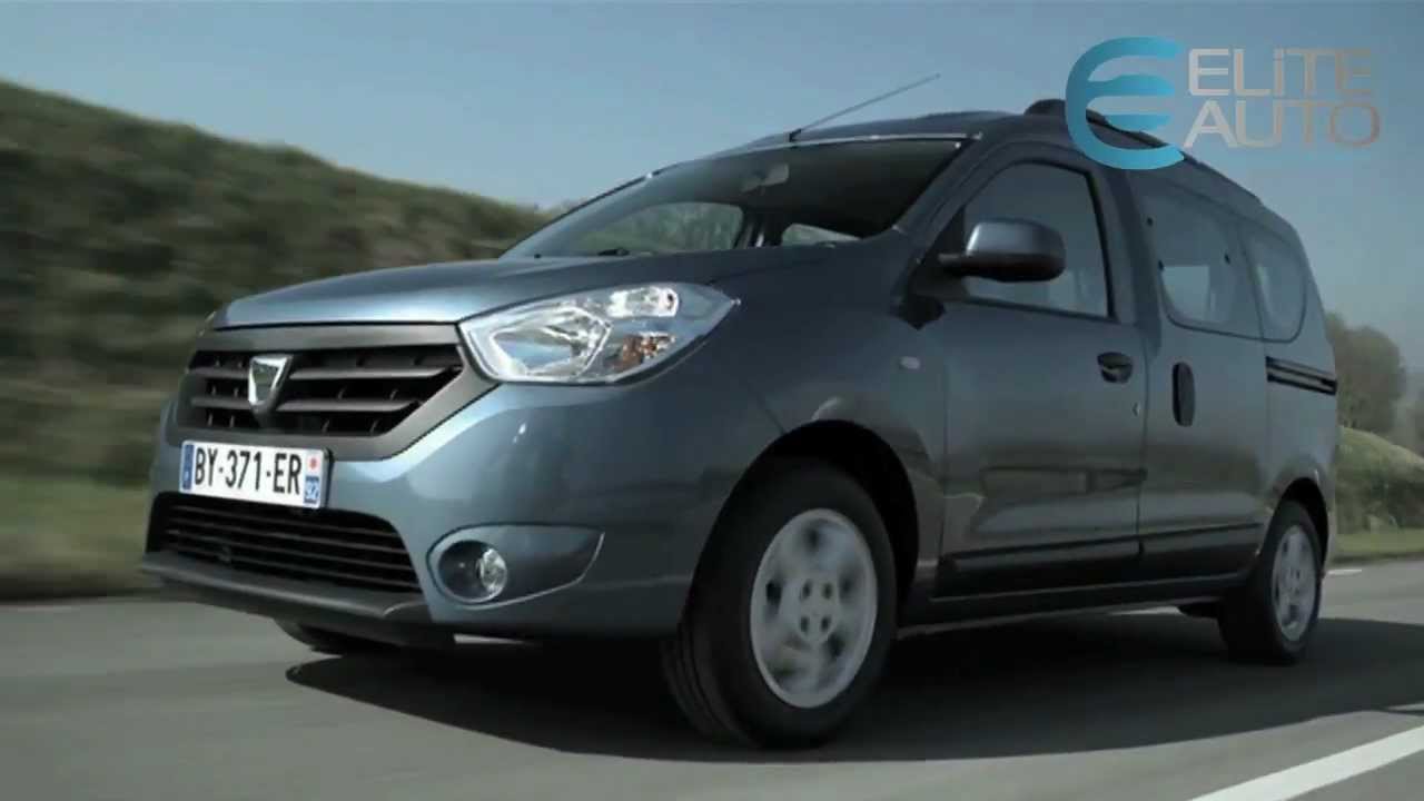 Essai Dacia Dokker 1,6L MPI 85ch - YouTube