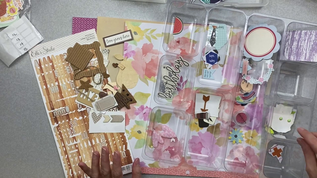 Paper Pad Series - All of the Rest of the Embellies - YouTube