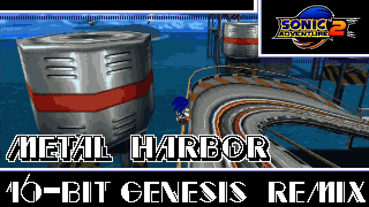 [16-Bit;Genesis]Metal Harbor(Part 1+2) - Sonic Adventure 2 (COMMISSION ...