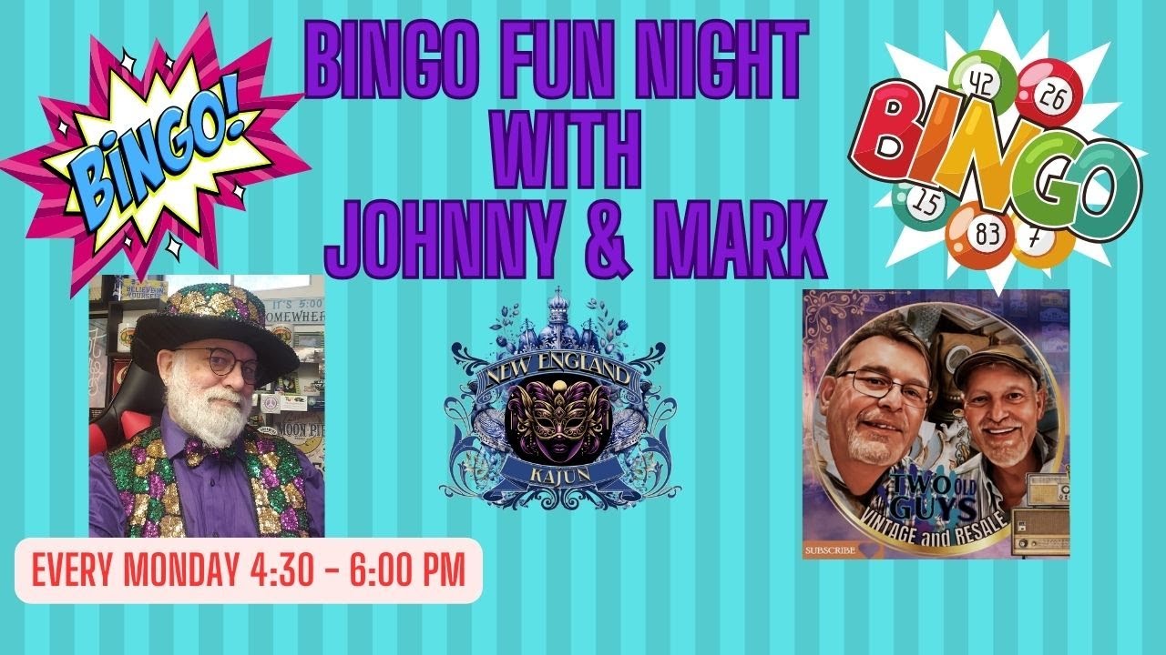 Fun Night BINGO Night with Johnny & Mark Nov 25th, 2024 - YouTube