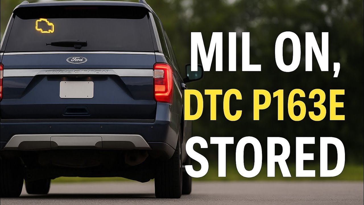 Quick & Easy Ford 10R80 MIL Fix? DTC P163E Explained | Valve Body ...