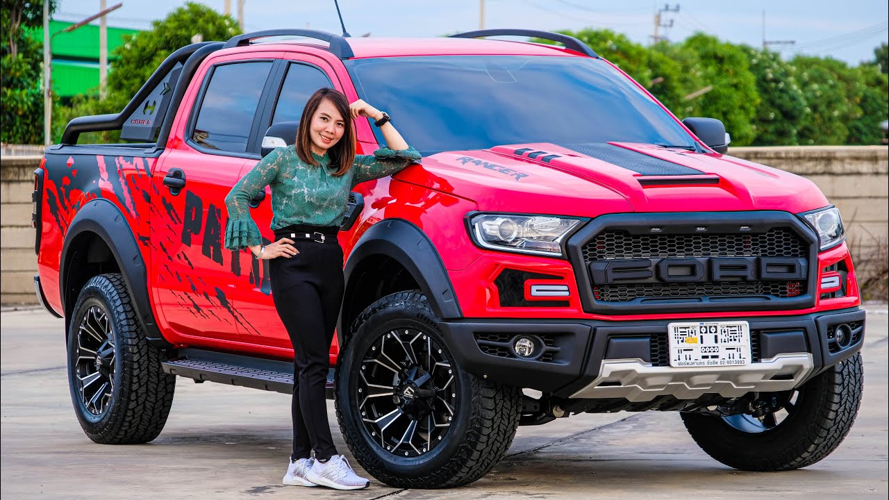 ♥️EP55♥️รีวิว Ford ranger XLT 2020 มาพร้อมชุดแต่ง F-150 Spider สุดโหด ...