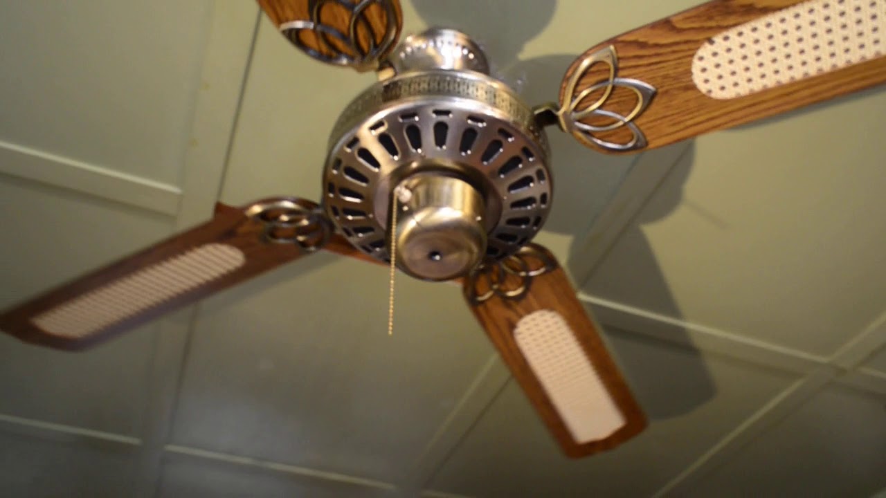 Golden Fan (View Fan) 52" Top-Mount Spinner Ceiling Fan - YouTube