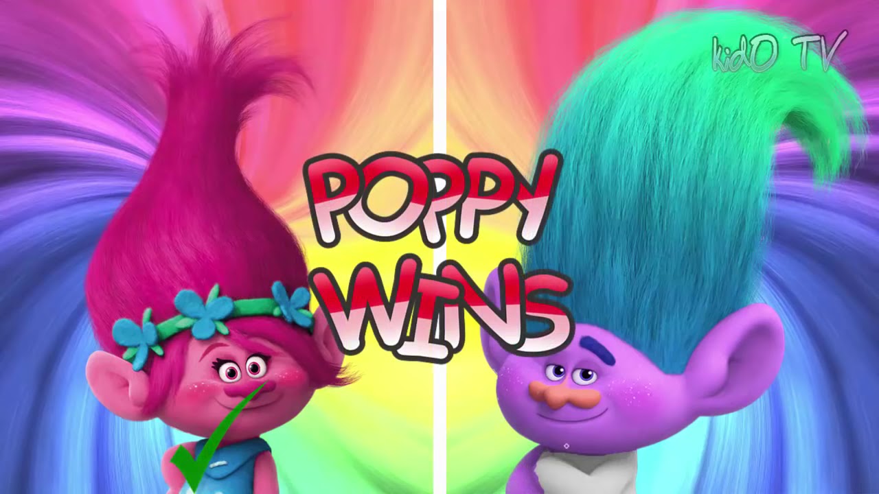 POPPY Troll VS SMURFETTE – Trolls Vs Smurfs: Lost Village Movie ...