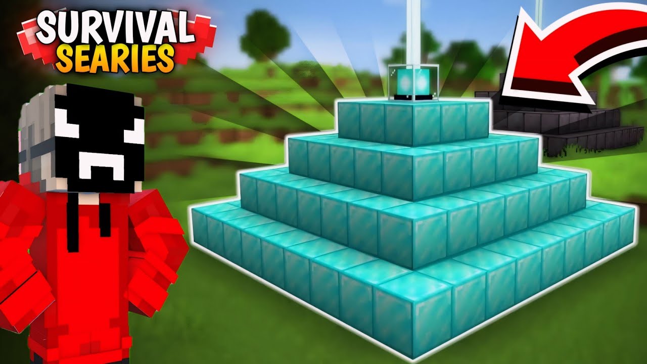 Minecraft most rare diamond beacon - YouTube