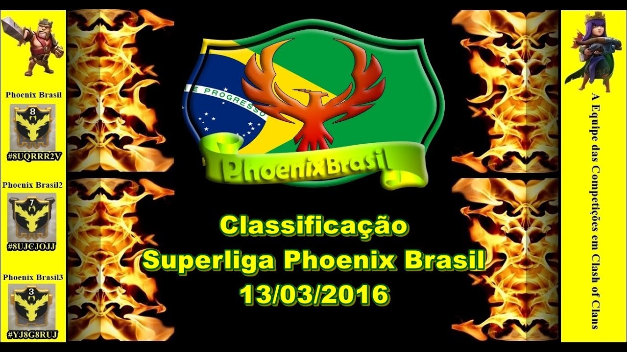 Classificação Superliga Phoenix Brasil - 13/03/2016 - YouTube