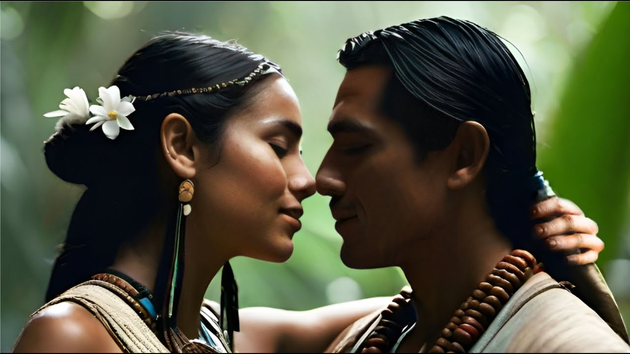 AZTEC LOVE SONG 💚 Spiritual Drumming Meditation : Shaya Meditations ...