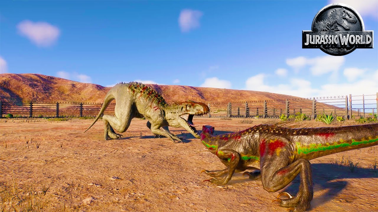 Indominus Rex vs Indoraptor The Fight for Dominance in Jurassic World ...