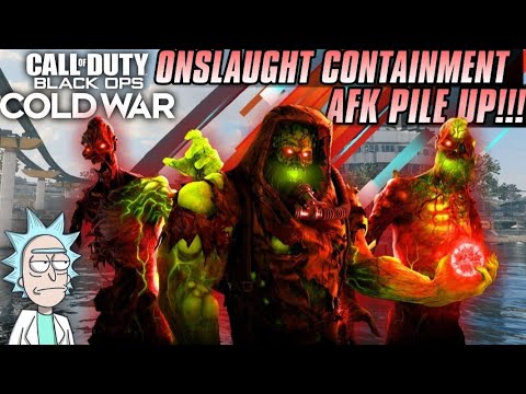 COD Cold War Onslaught Containment AFK zombie Pile Up 😎😱💯🔥🏆 - YouTube