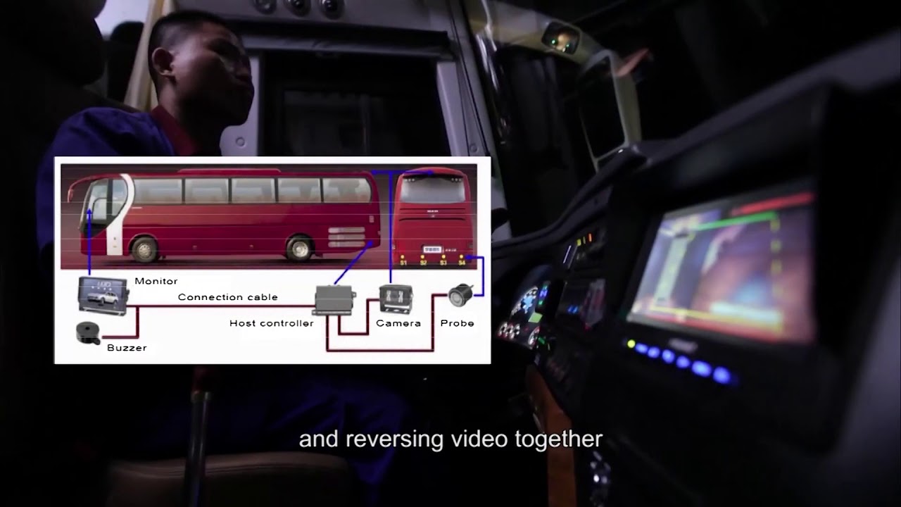 Yutong Bus and Coach - Reversing Surveillance Radar System - YouTube