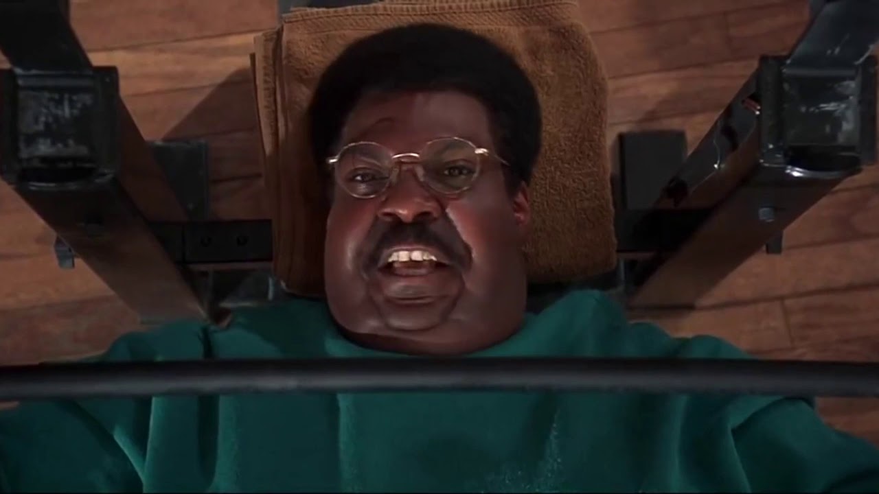 The Nutty Professor 1996 - Sherman Nightmare/Workout Montage - YouTube
