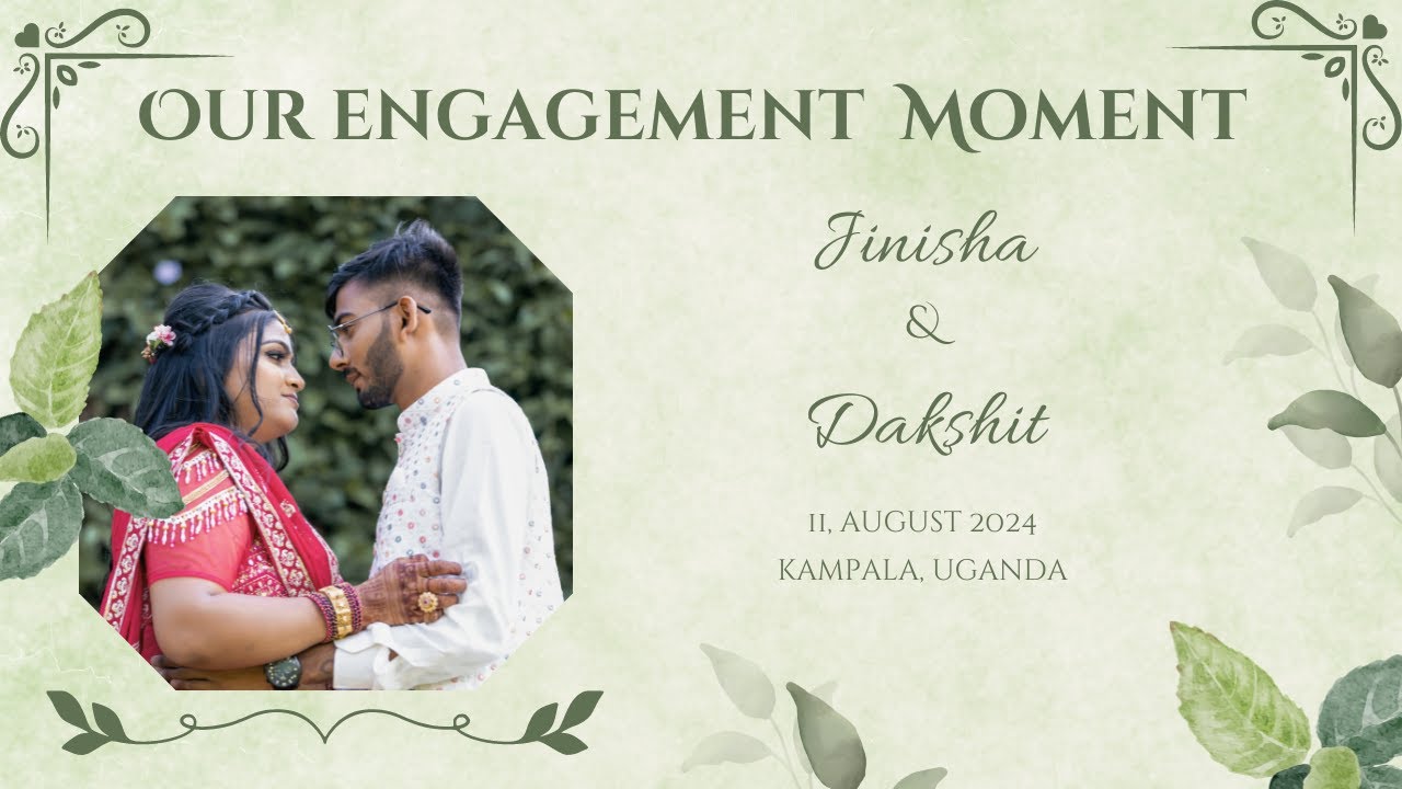 JINISHA 💍 DAKSHIT | ENGAGEMENT | HIGHLIGHTS | KVN BROS PHOTOGRAPHY ...