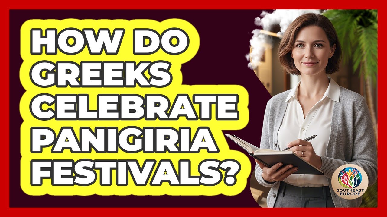 How Do Greeks Celebrate Panigiria Festivals? - YouTube