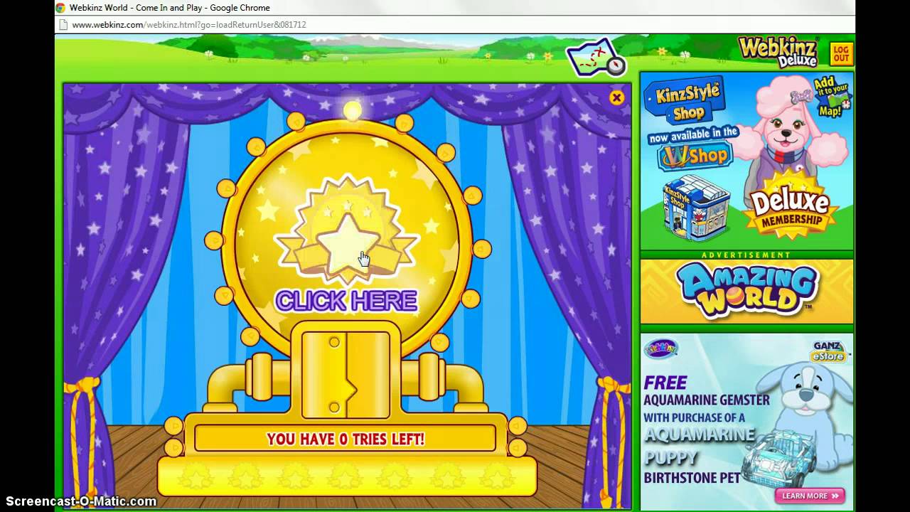 Webkinz Deluxe Prize Machine! - YouTube