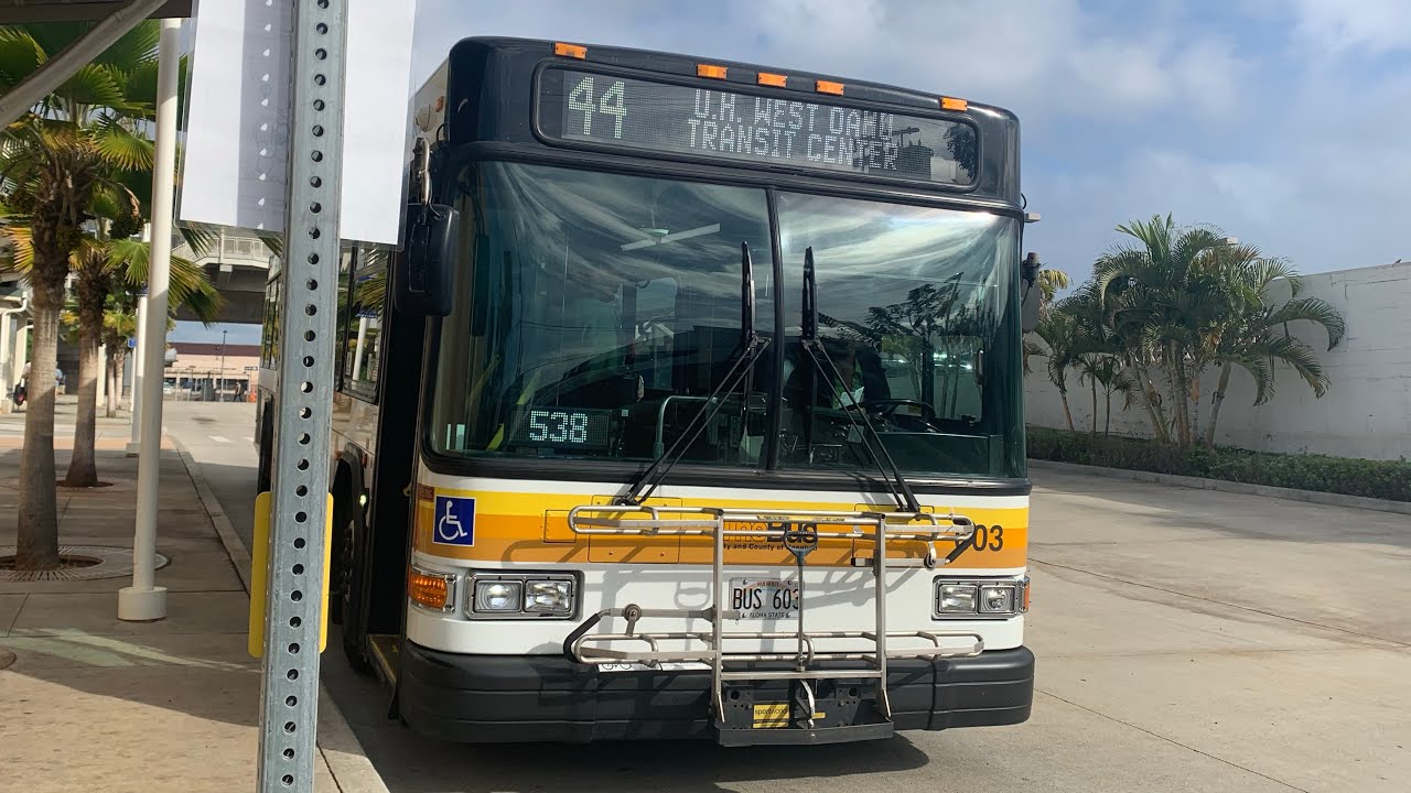 Honolulu TheBus Route 44-Keoenae-U.H. West Oahu Skyline Station Bus ...