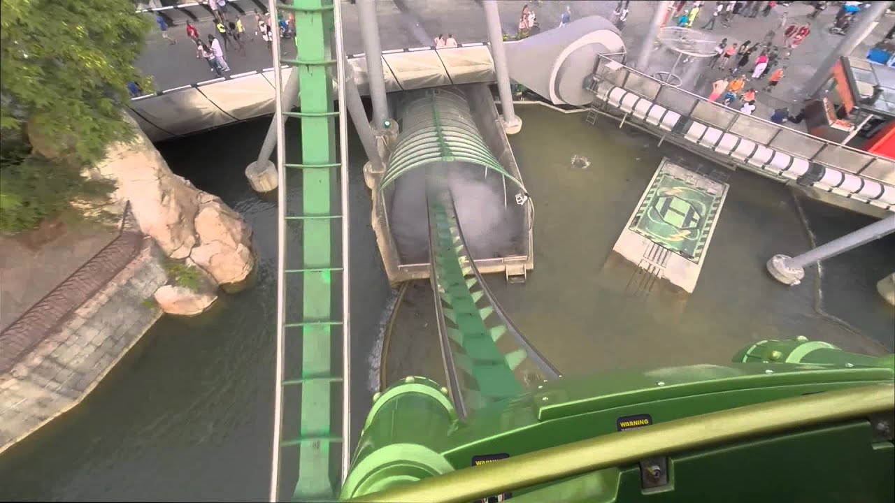 The Incredible Hulk Coaster at Universal Studios Orlando GoPro POV ...