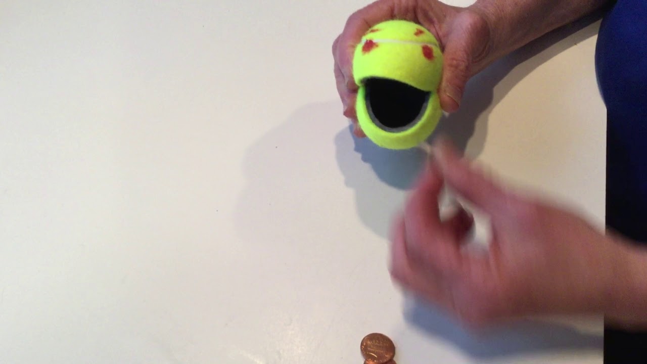 Feeding the Tennis Ball Monster - YouTube