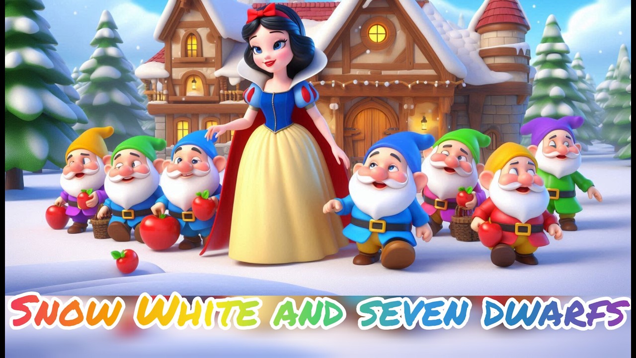 Snow White and seven dwarfs | animated cartoon | bedtime stories - YouTube