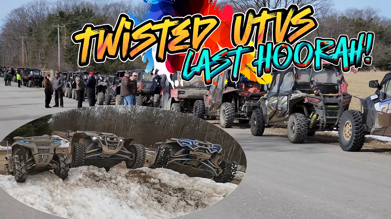 Twisted UTVs Last Hooray - Several Hundred Side By Sides - Group Ride ...