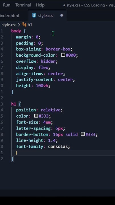 CSS Loading Text Animation Effects #shorts #3d #css #learnwebdev - YouTube