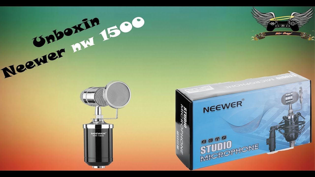 Unboxing | Neewer nw 1500 | y prueba de audio. - YouTube