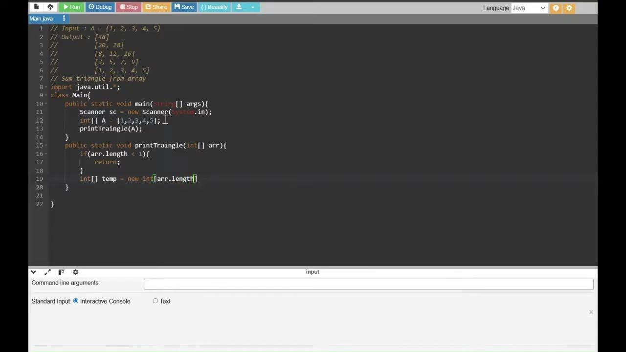 DSA Day-14 Recursion_basic 1/20 Sum triangle from array - YouTube