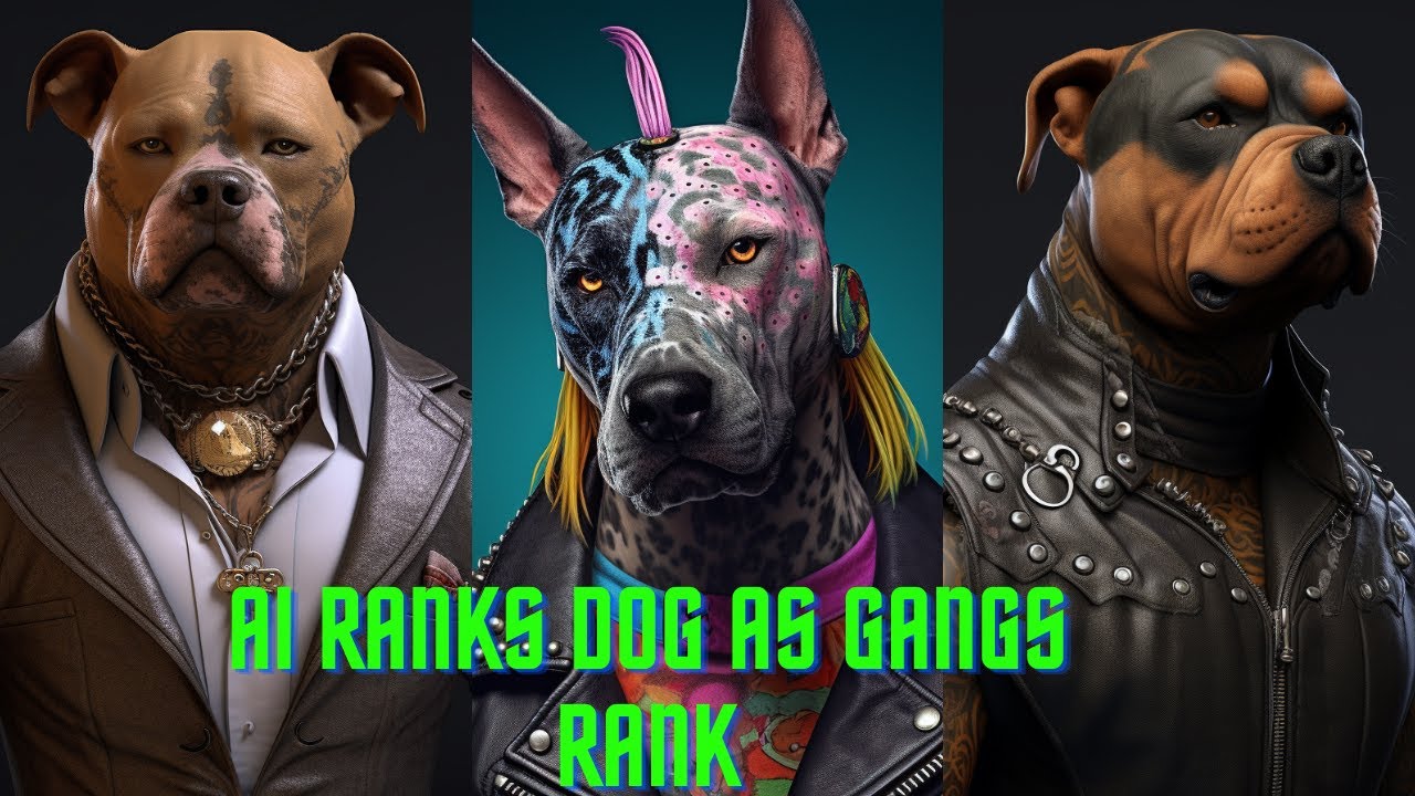 Asked AI to rank dog breeds as gangsters ranks #chatgpt #midjourney #ai ...