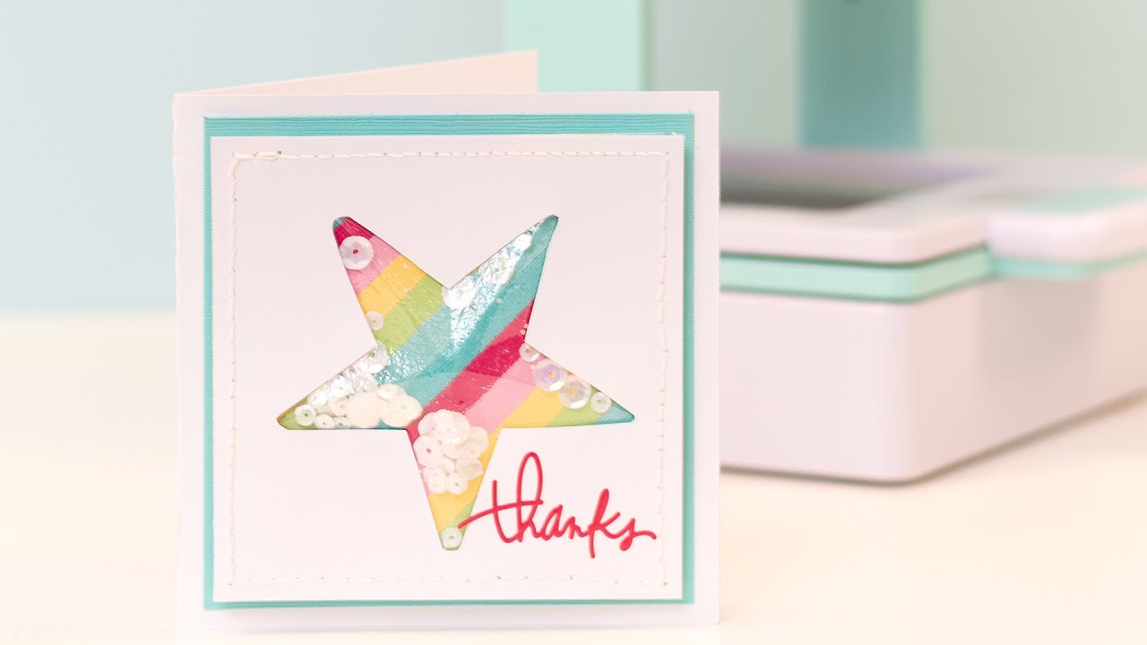 Make Amazing Shaker Pocket Cards with the Mold Press! - YouTube