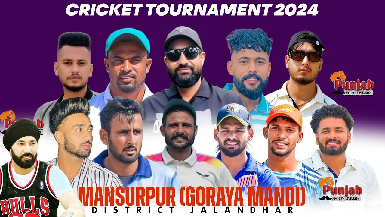 Final Day || Mansoorpur Phillaur Cricket Tournament || 2024 ...