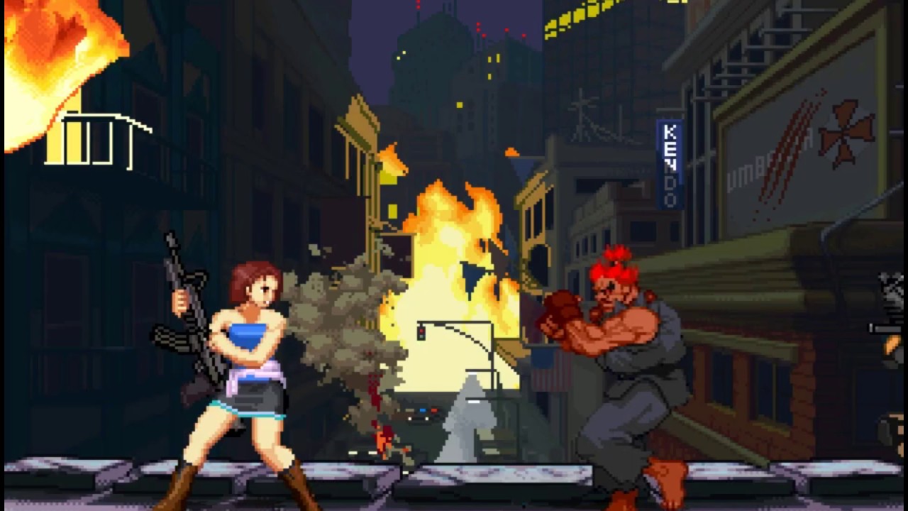 Mugen - Resident Evil Special Intros - YouTube