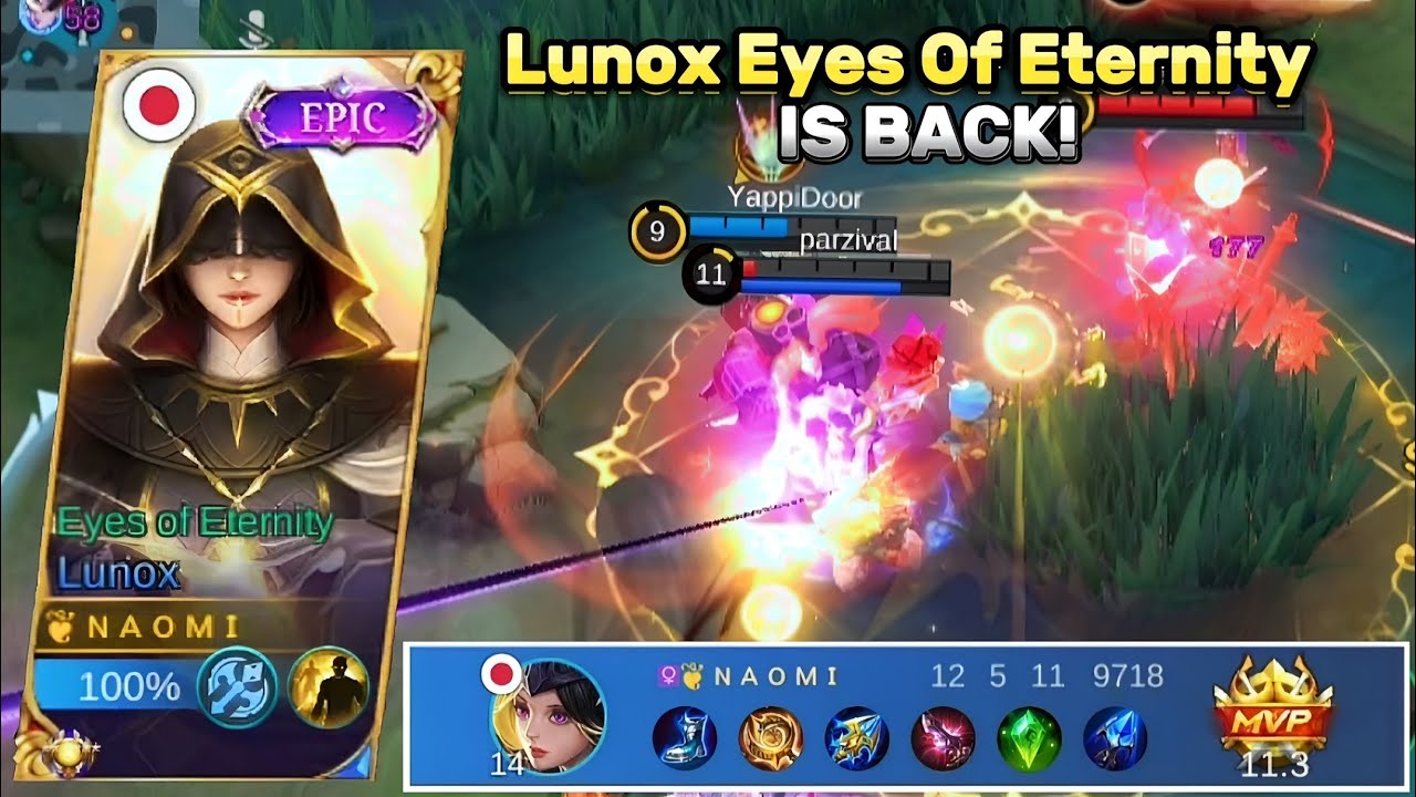 LUNOX EYES OF ETERNITY IS BACK!🔥Lunox Gameplay Epic Skin, Lunox Best ...