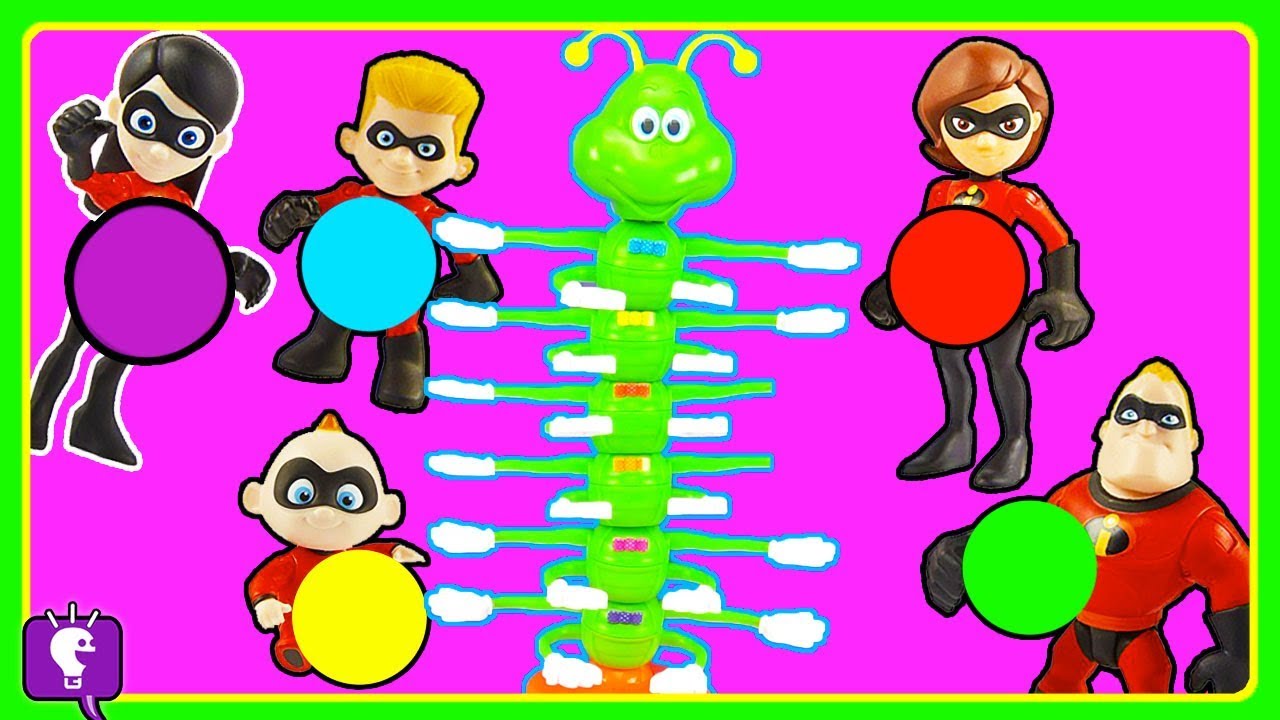 Incredibles Play Wiggle Giggle! Game TOY Fun by HobbyKidsTV - YouTube
